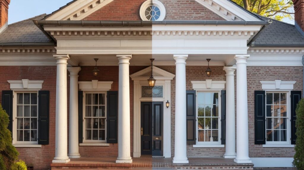 15 Amazing Before and After Limewash Brick Projects - WillyHomes