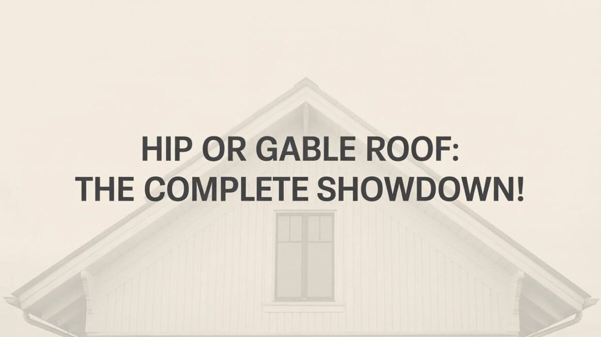Hip or Gable Roof: The Complete Showdown! - WillyHomes