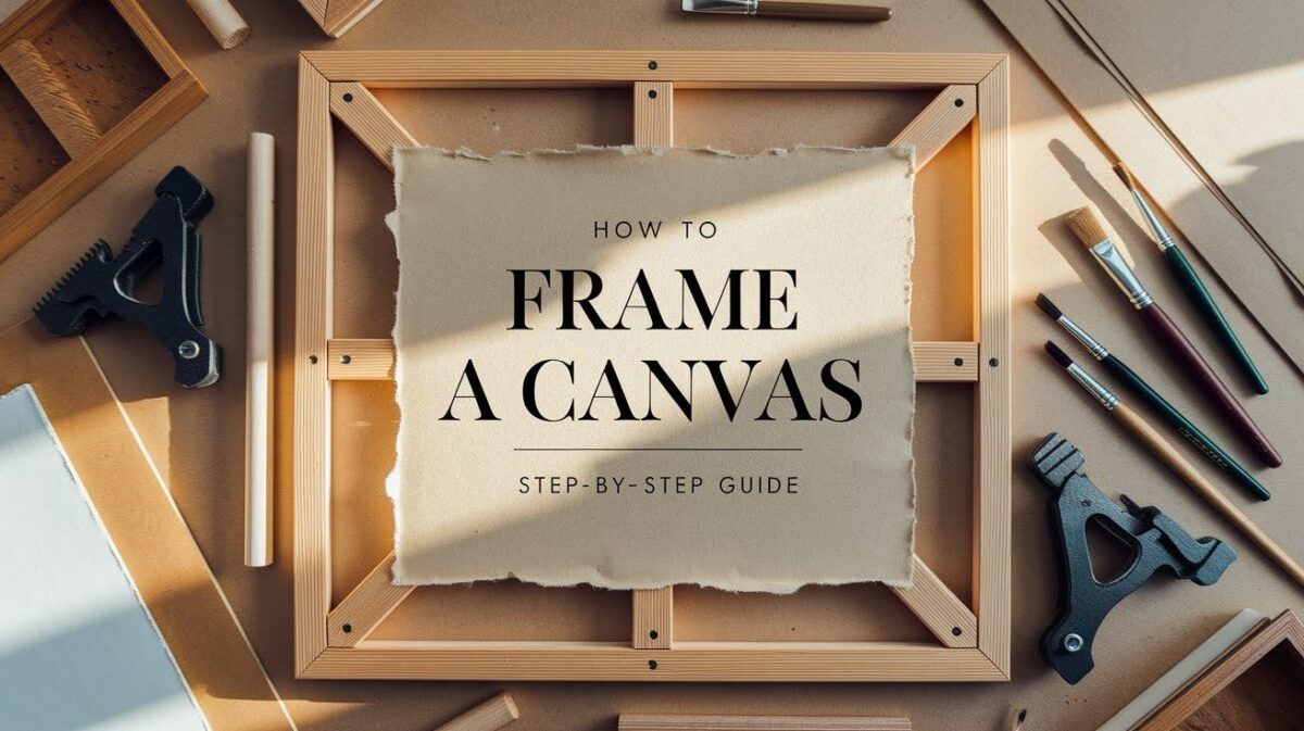 How to Frame a Canvas: Step-by-Step Guide - WillyHomes