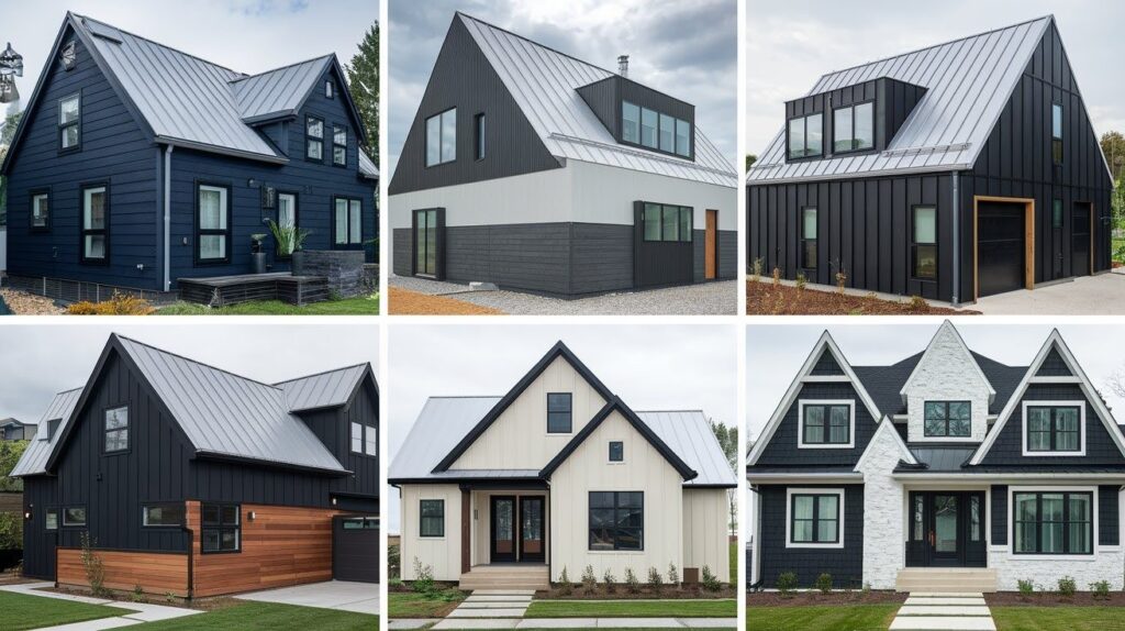 19 Silver Metal Roof House Color Combinations That Work - WillyHomes