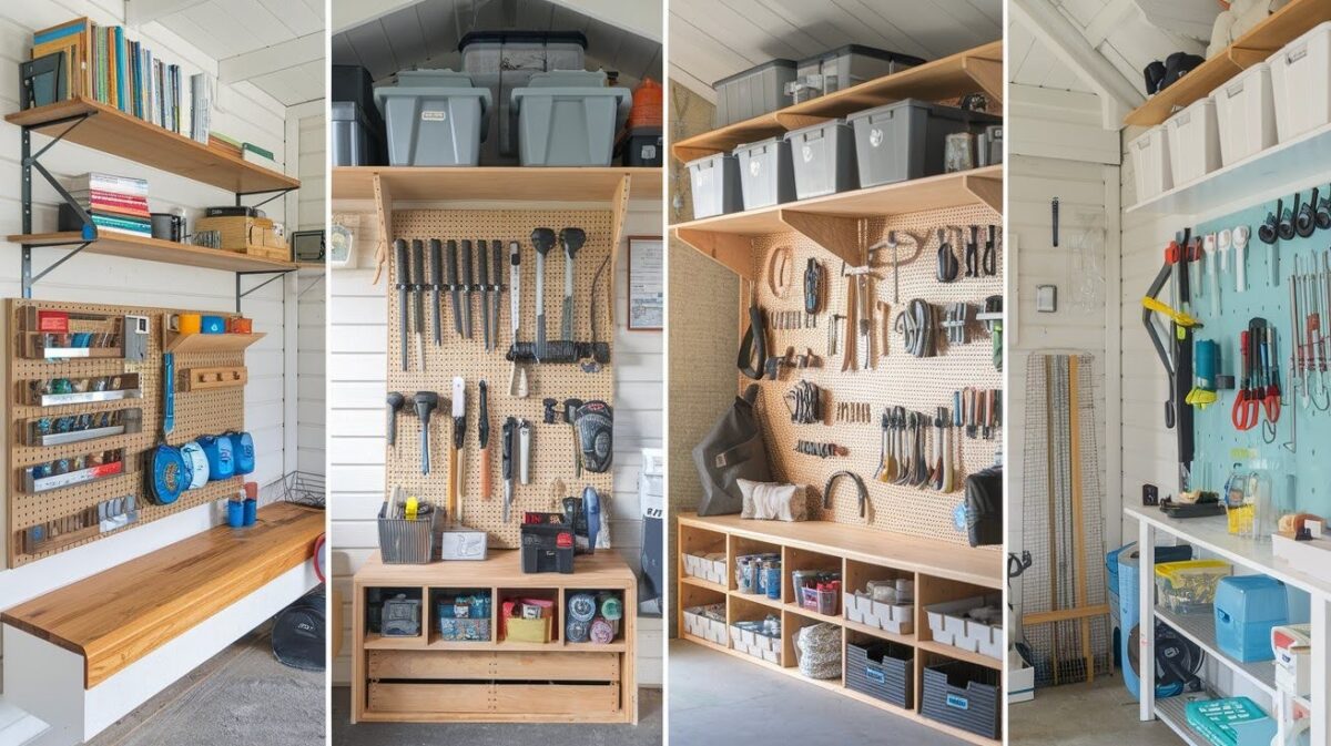 25 Small Shed Interior Ideas to Maximize Your Space - WillyHomes