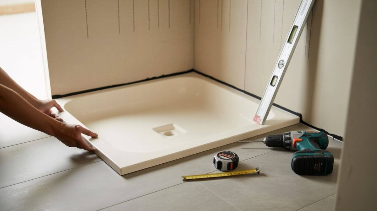 How to Install a Shower Pan: Step-by-Step Instructions - WillyHomes