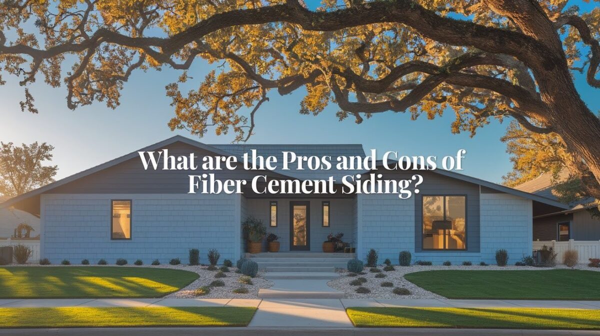 What Are the Pros and Cons of Fiber Cement Siding? - WillyHomes
