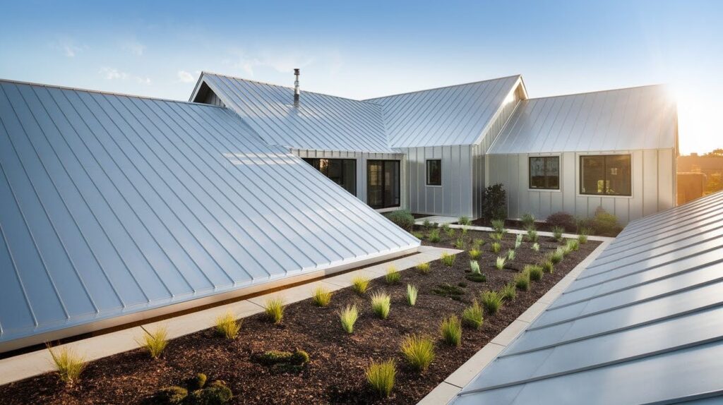 19 Silver Metal Roof House Color Combinations That Work - WillyHomes