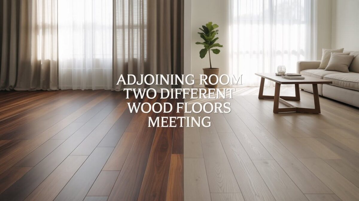 Adjoining Room Two Different Wood Floors Meeting: Tips & Ideas - WillyHomes