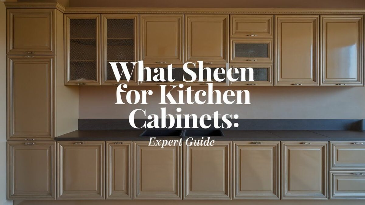 What Sheen for Kitchen Cabinets: Expert Guide - WillyHomes