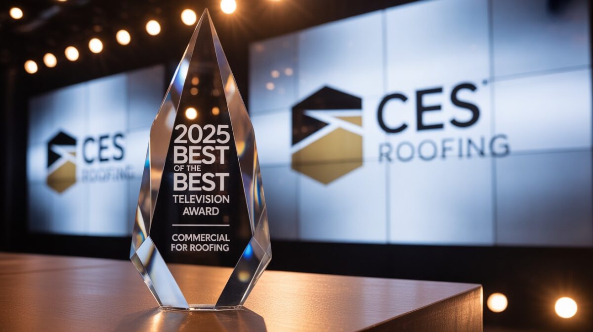 CES Roofing Receives 2025 Best of the Best Television Award for ...