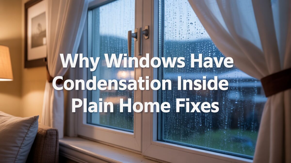 Why Windows Have Condensation Inside - Plain Home Fixes - WillyHomes
