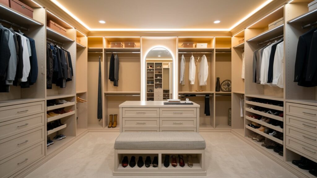 Walk In Closet Size: Standard Dimensions & Guide - WillyHomes