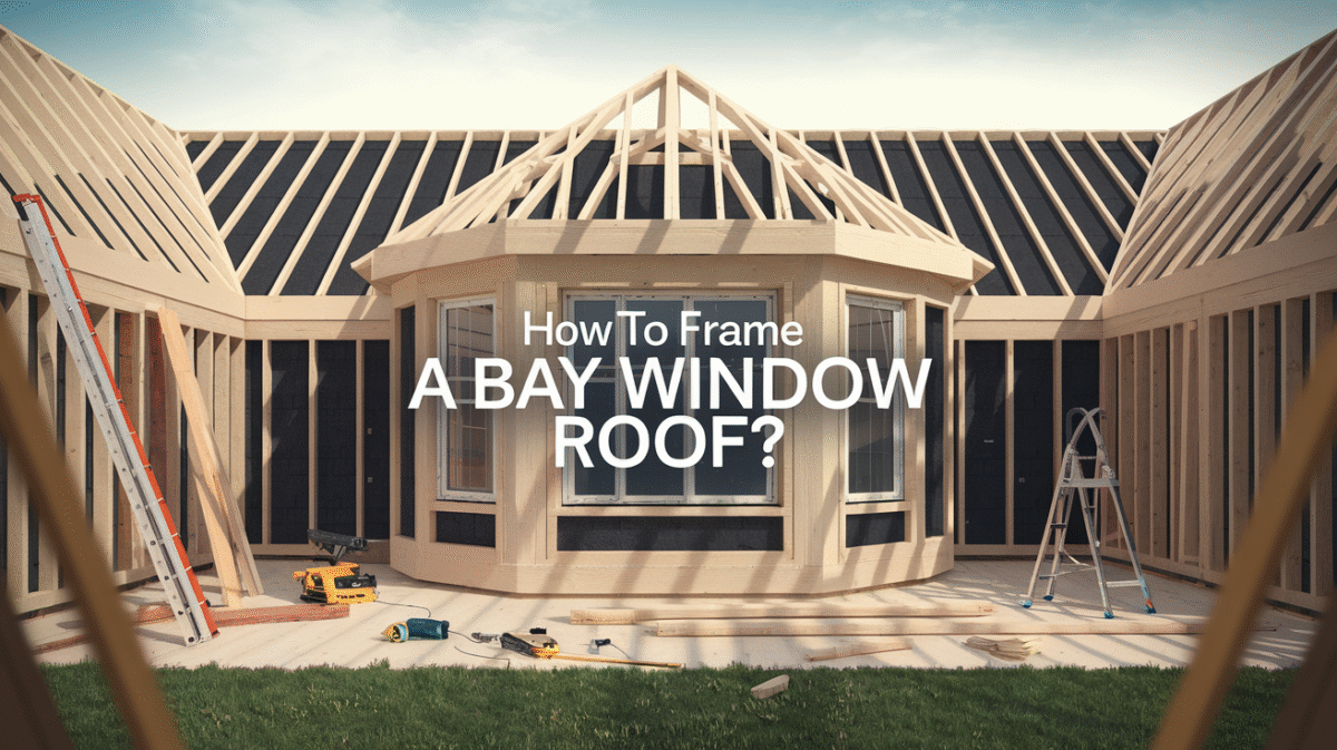 How to Frame a Bay Window Roof? - WillyHomes