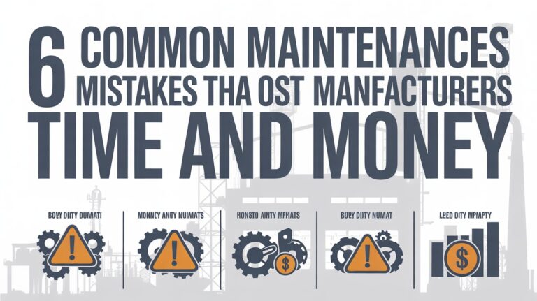 6 Common Maintenance Mistakes That Cost Manufacturers Time and Money ...