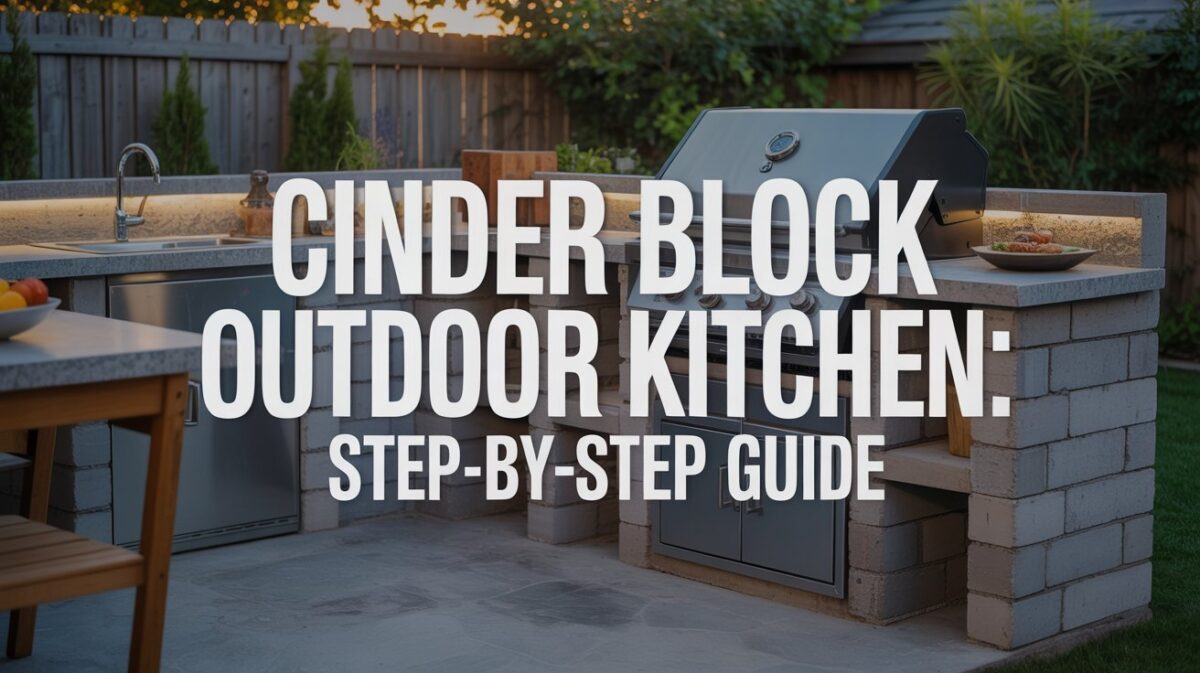 Cinder Block Outdoor Kitchen: Step-by-Step Guide - WillyHomes