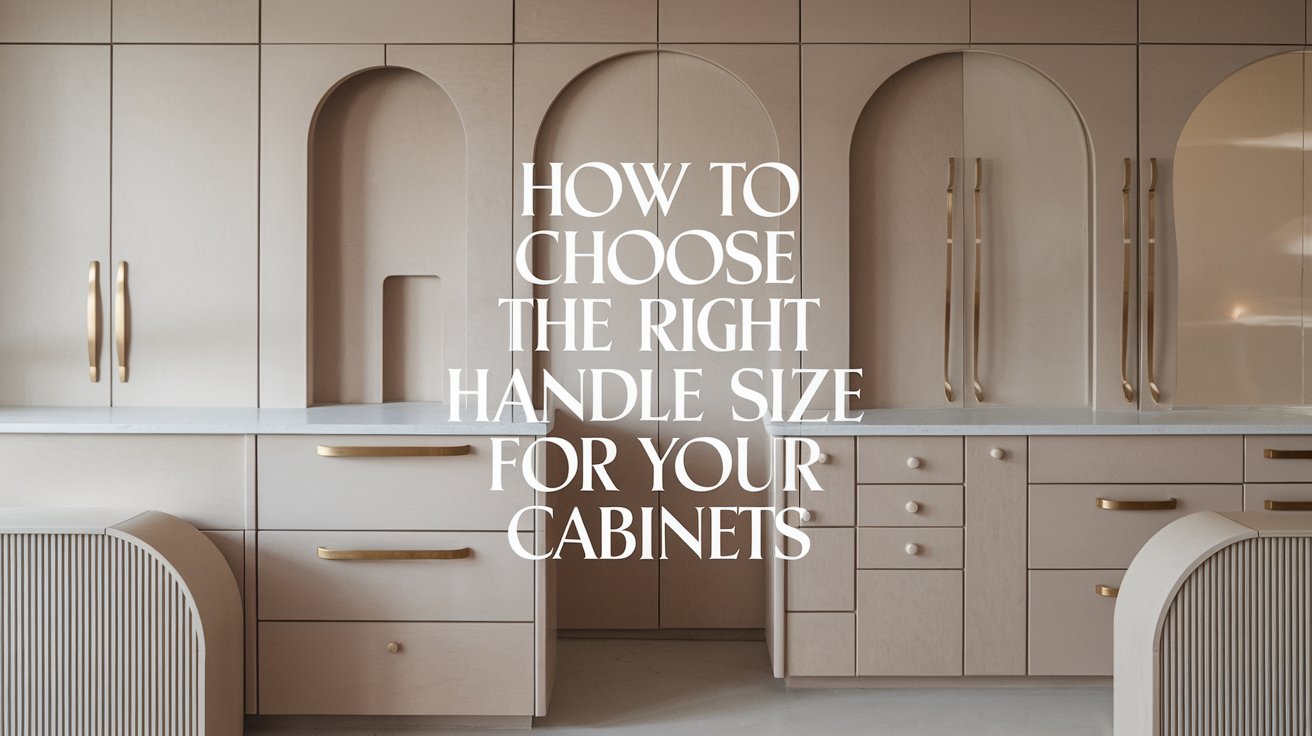 How to Choose the Right Handle Size for Your Cabinets? - WillyHomes