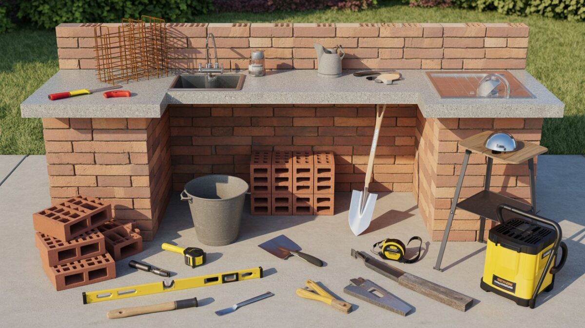 Cinder Block Outdoor Kitchen: Step-by-Step Guide - WillyHomes
