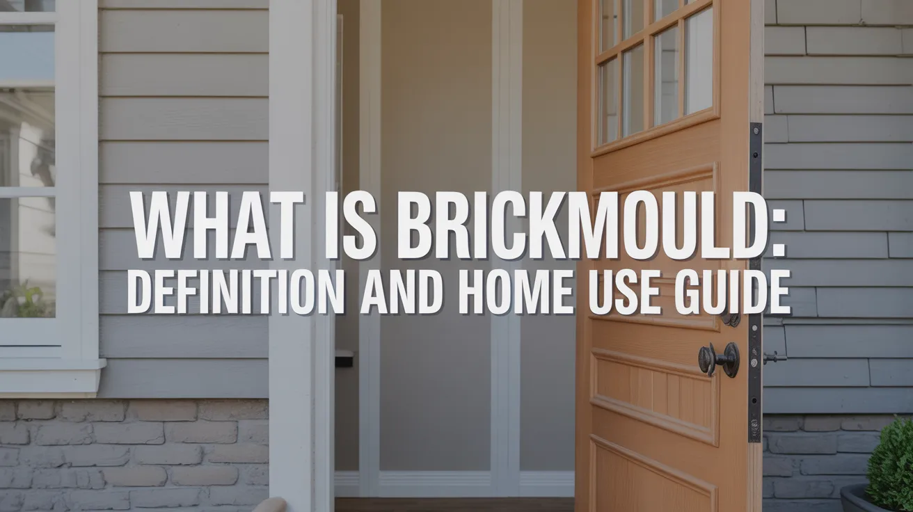 What Is Brickmould: Definition and Home Use Guide - WillyHomes