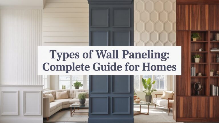 Types of Wall Paneling: Complete Guide for Homes - WillyHomes